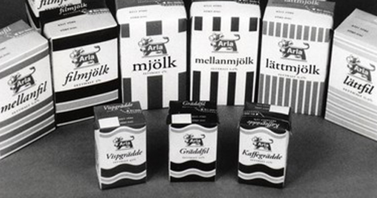 Arlas mjölkpaket - Arlas historia | Arla
