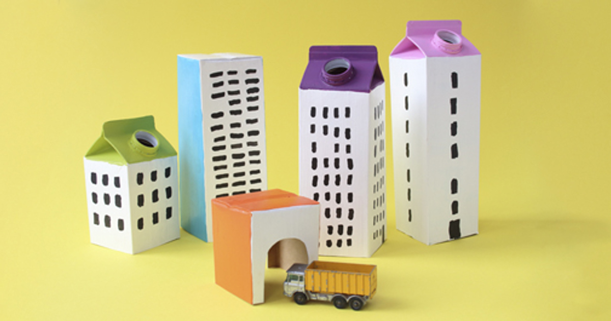 Paketstad för lek | Arla