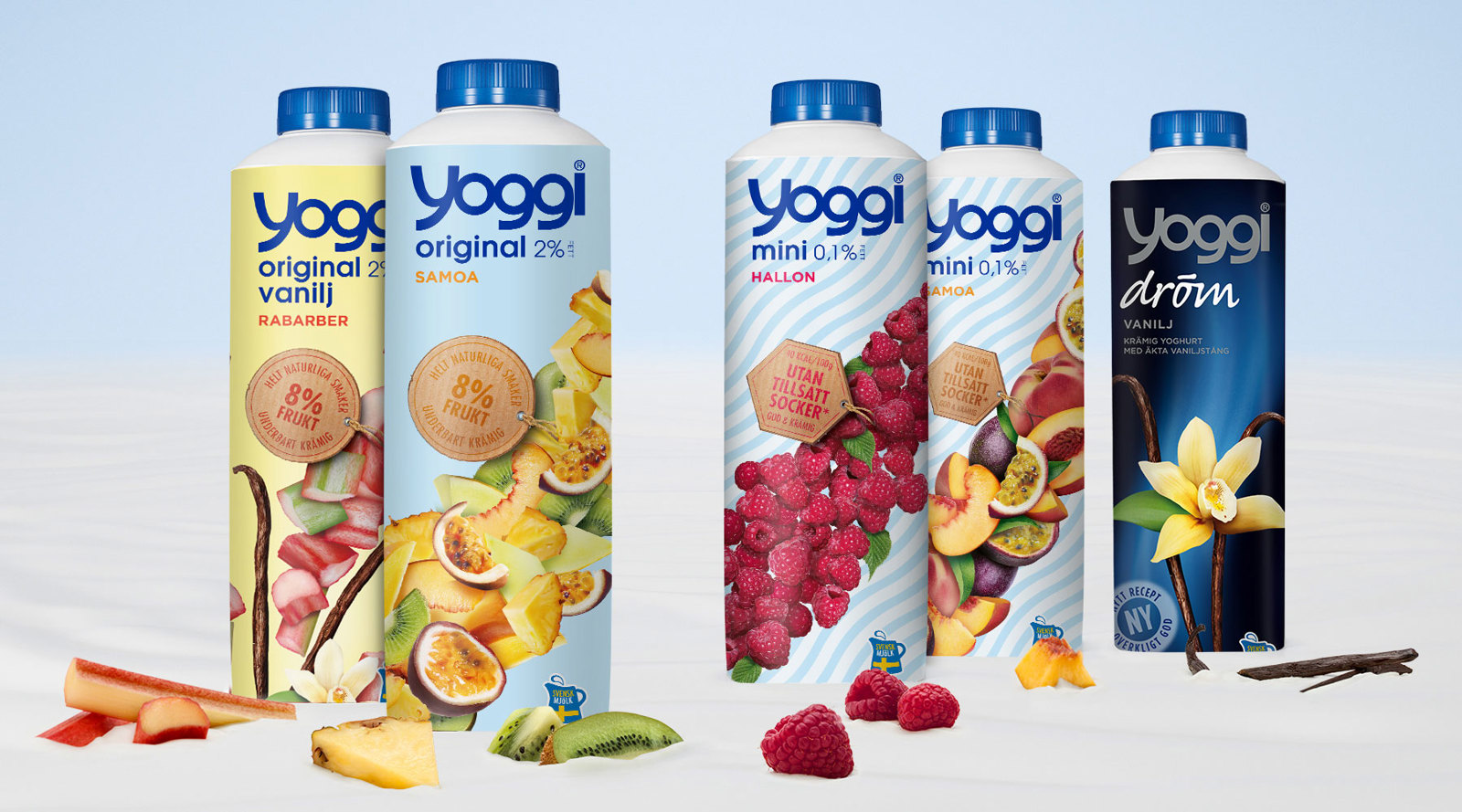 Yoggi - Sveriges godaste fruktyoghurt | Arla