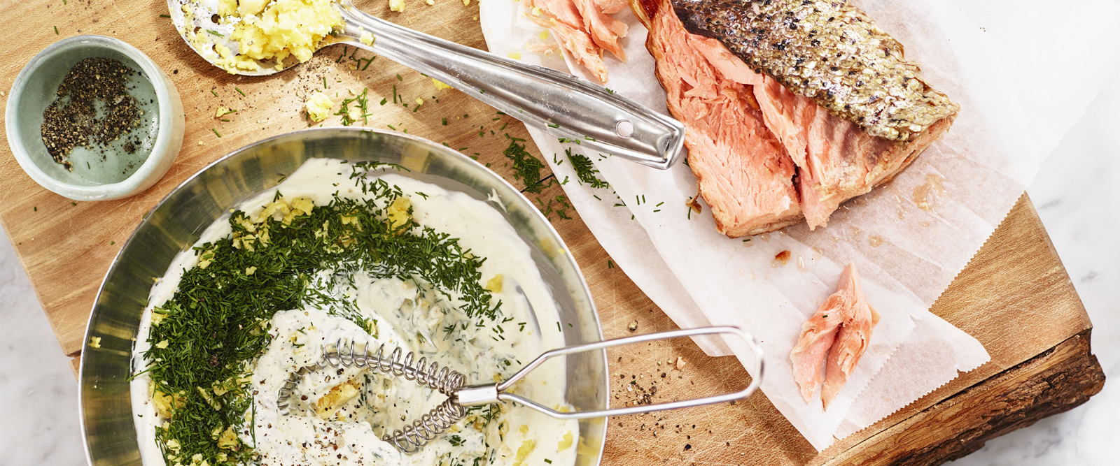 Sås till lax - recept | Arla