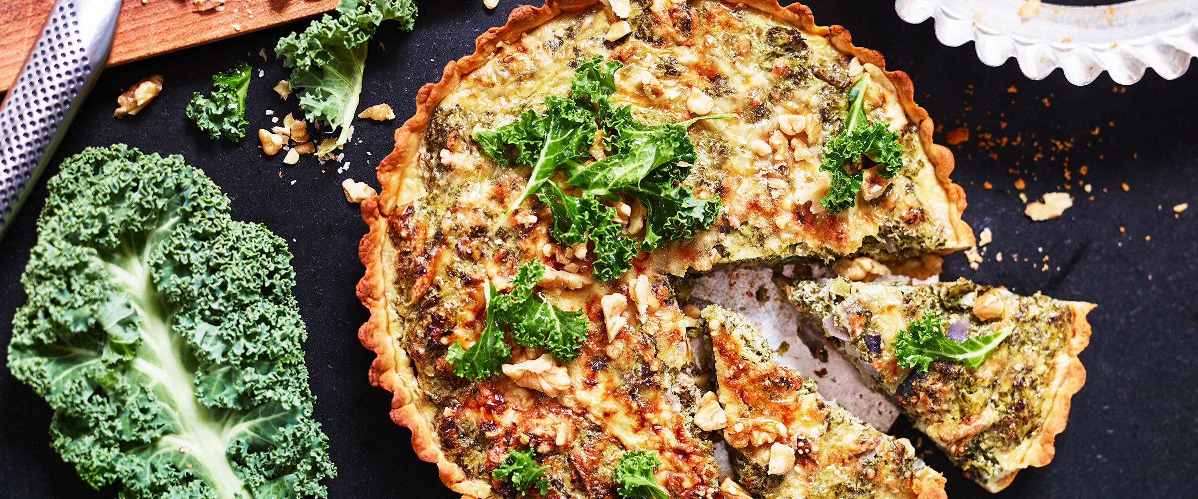 Vegetarisk paj - Recept | Arla