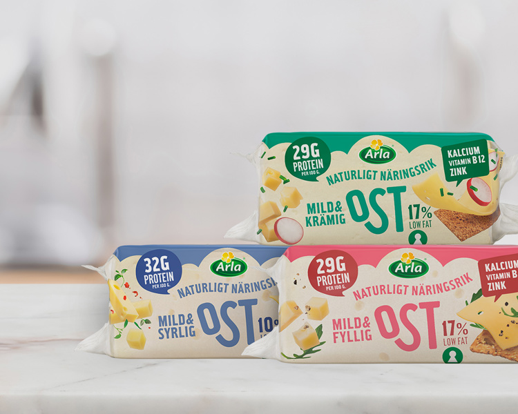 Naturligt näringsrik ost | Arla
