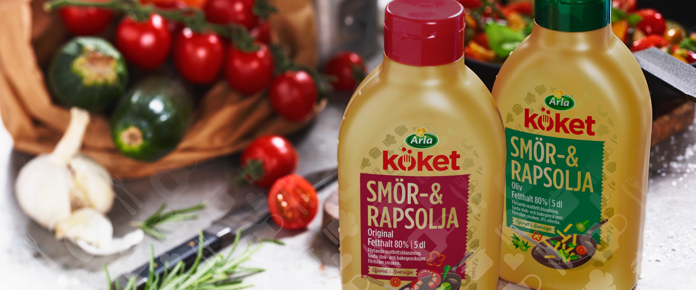 Arla Köket® smör-&rapsolja | Arla