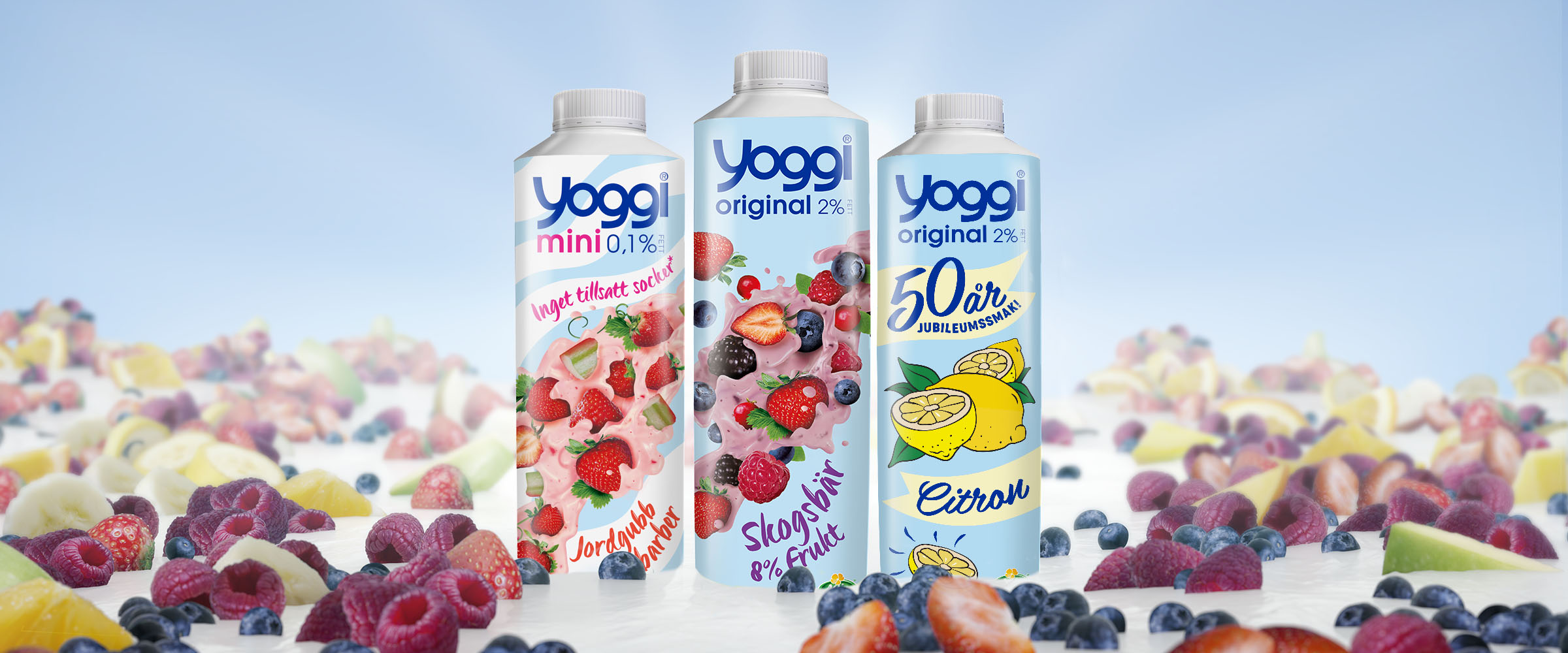 Yoggi - Sveriges godaste fruktyoghurt | Arla