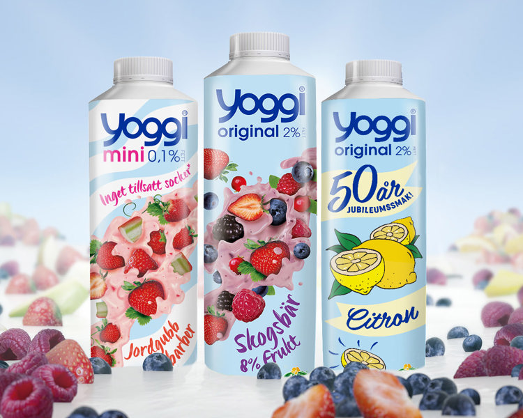 Yoggi - Sveriges godaste fruktyoghurt | Arla