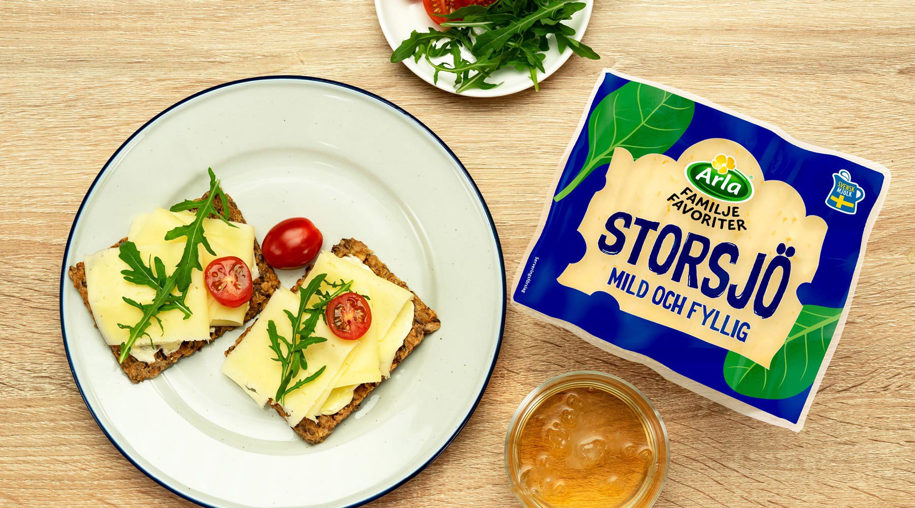 Arla® Familjefavoriter – milda ostar | Arla