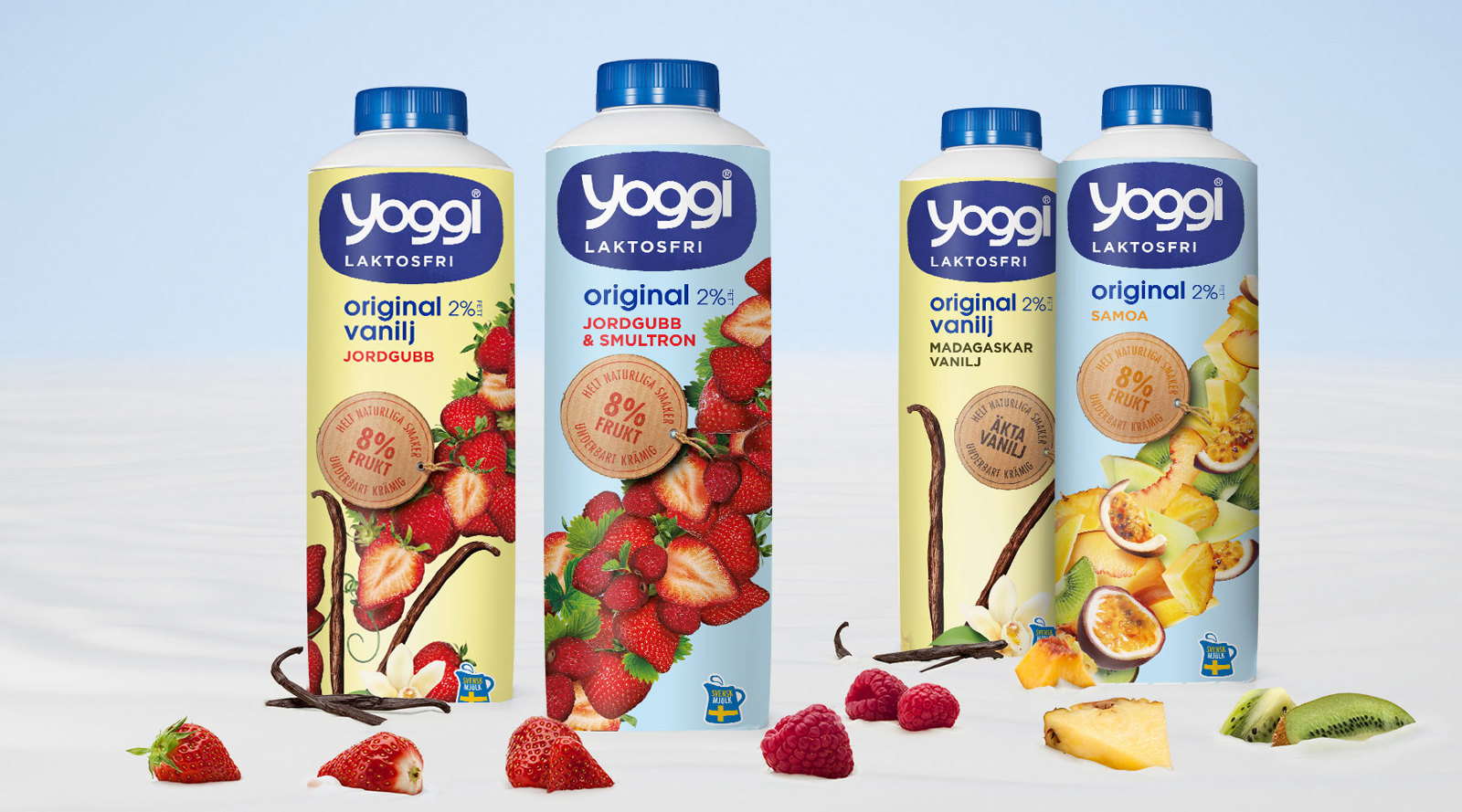 Yoggi - Sveriges godaste fruktyoghurt | Arla