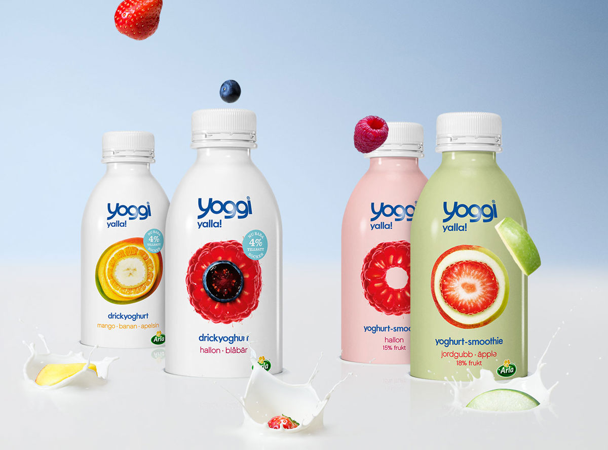 Yoggi - Sveriges godaste fruktyoghurt | Arla