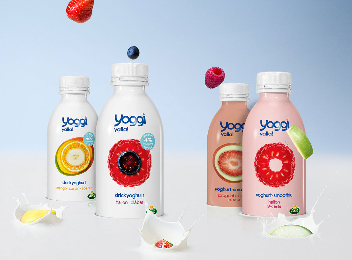 Yoggi - Sveriges godaste fruktyoghurt | Arla